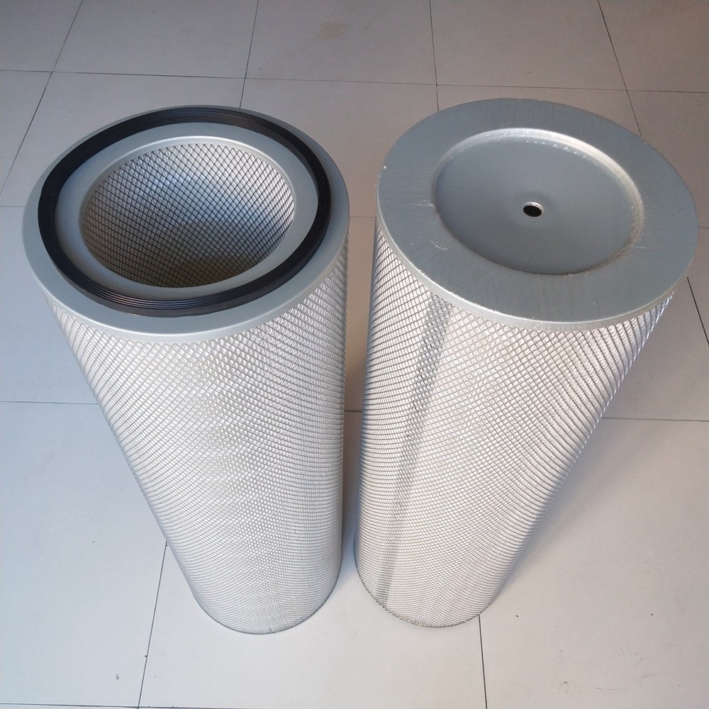 0.3 Micron Air Dust Cartridge Filter For Air Purification System 972m³ ...