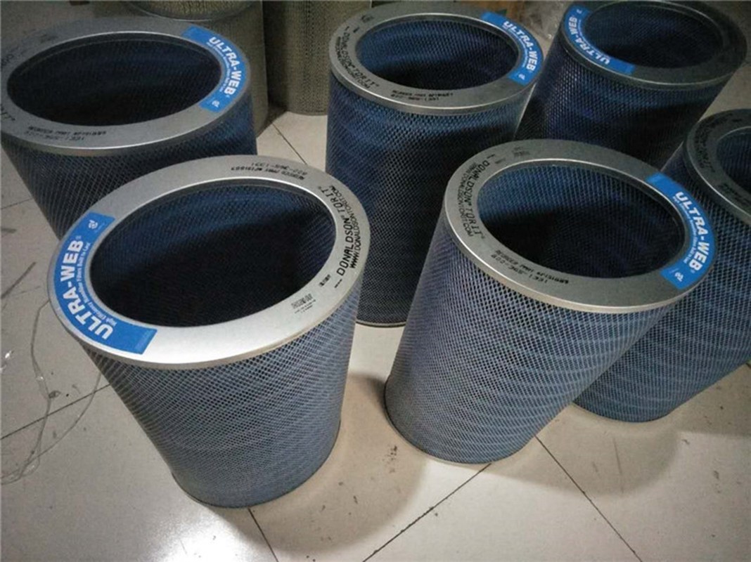 antistatic Dust Collector Pleated Filter Of Cartridge Dust Collector 10.8m2