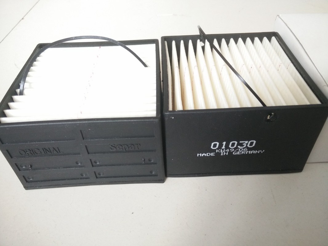 German SEPAR Shibai 01030 Oil Water Filter Element