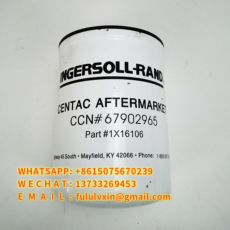 Ingersoll Rand Consumables Compressor Oil Filter Element 67902965
