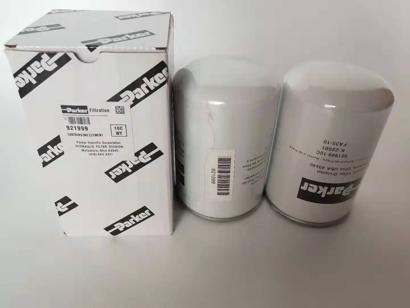 120°C Hydraulic Oil Filter Element / Parker 921999 Filter ISO Standard